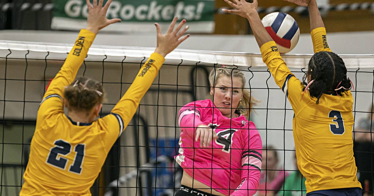 Volleyball: Rock Falls picks up rivalry win in coach’s home finale ...
