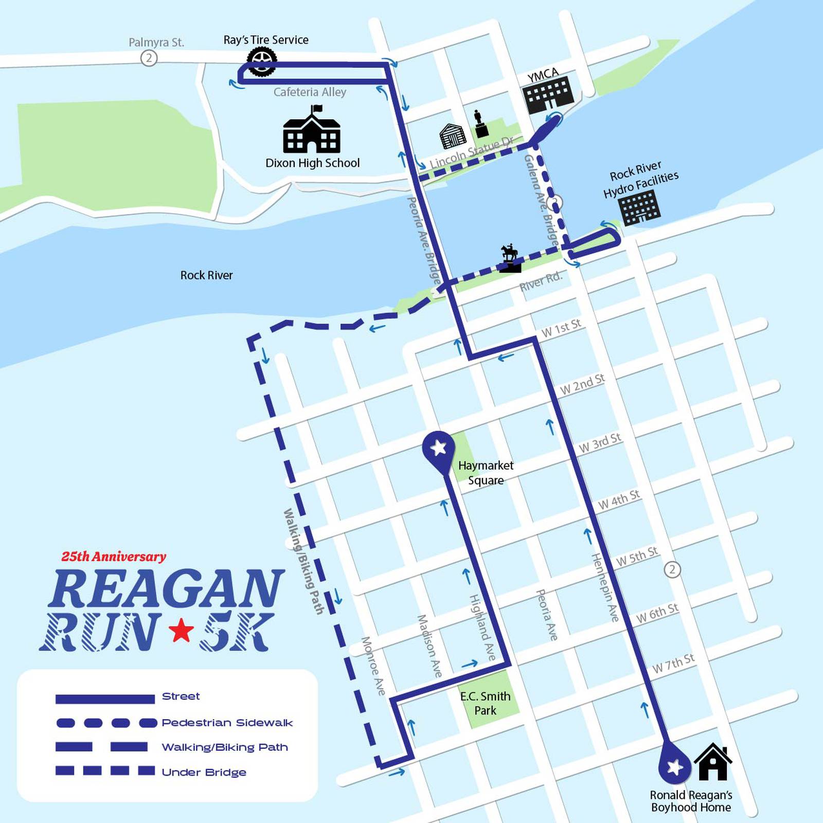 2025 Reagan Run 5K course adjusted to accommodate nearby construction ...