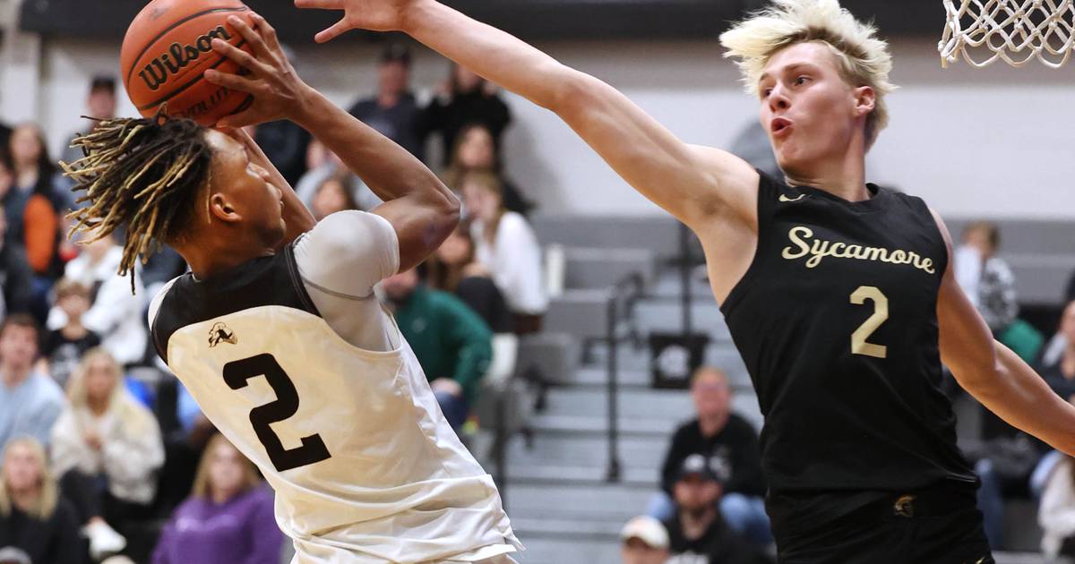 Photos: Kaneland, Sycamore boys basketball meet in conference action – Shaw Local