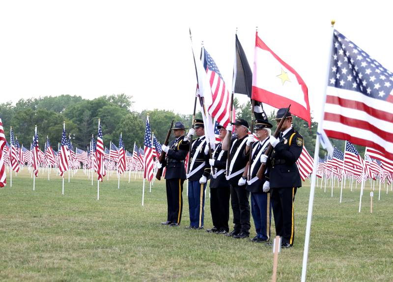 Photos: Thousands of flags on display at Field of Honor in Wheaton ...