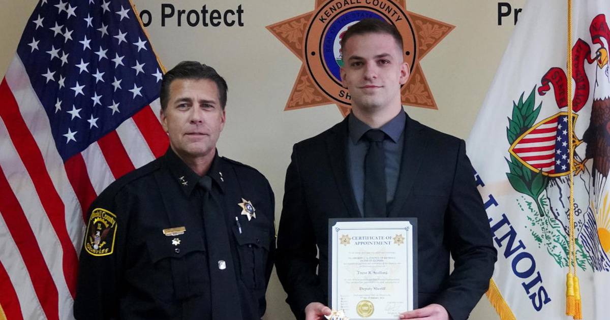 Kendall County Sheriff’s Office hires Trent Stafford as new patrol ...