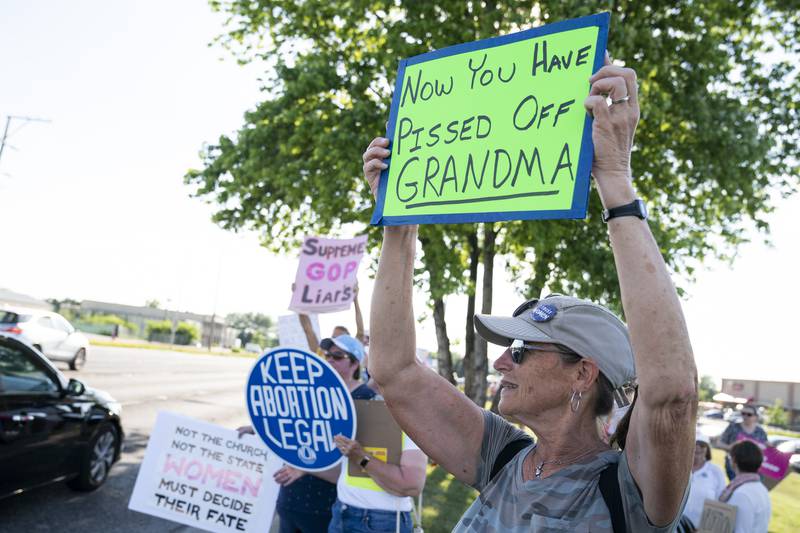 Photos: Protest held in Crystal Lake over Supreme Court's decision to ...