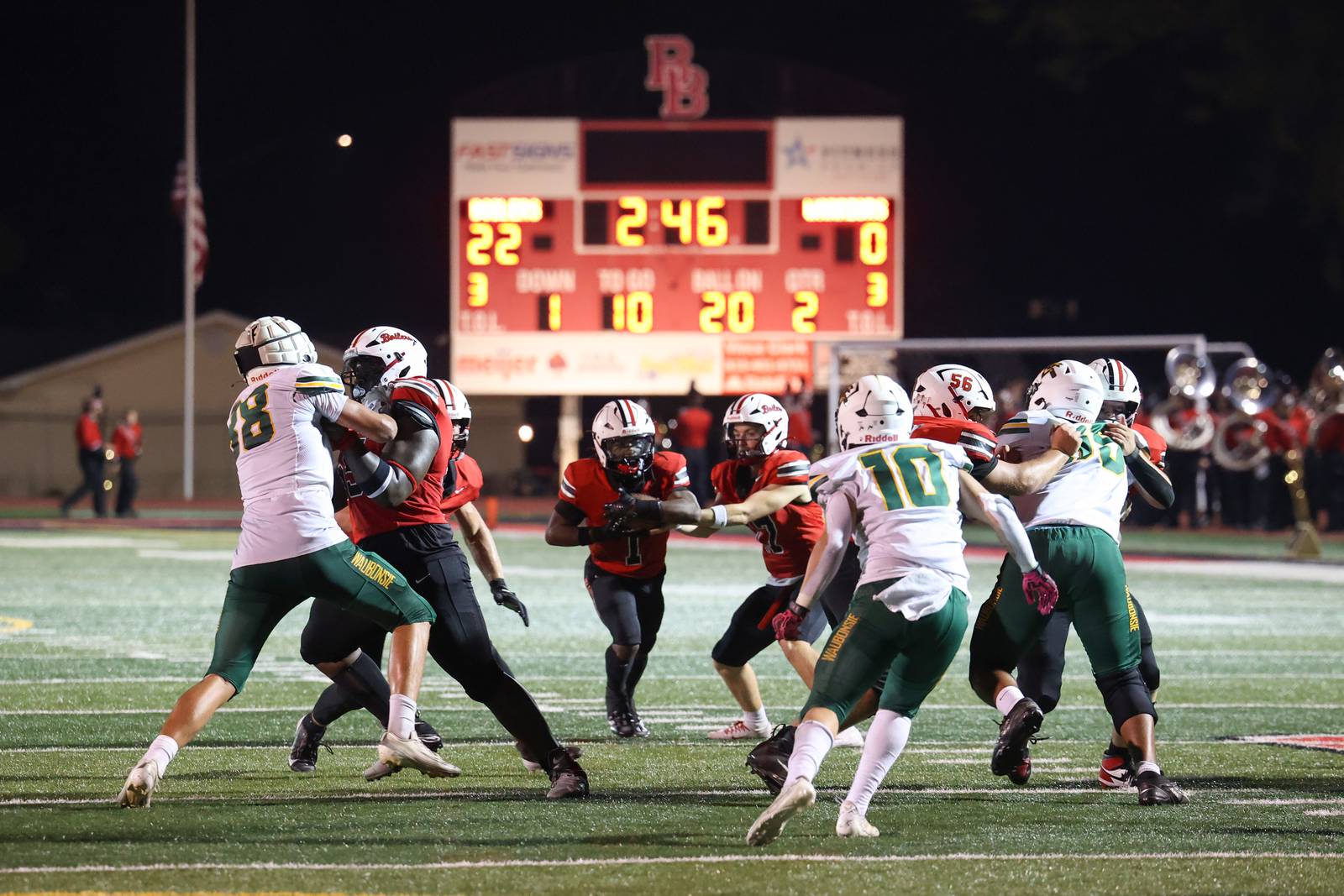 Ellis Johnson’s trio of touchdowns sparks Bradley-Bourbonnais over Waubonsie Valley – Shaw Local