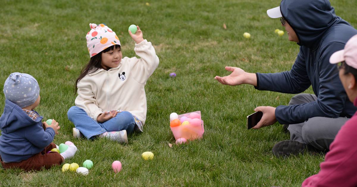 Photos: Easter Egg Hunt at Cantigny Park in Wheaton – Shaw Local