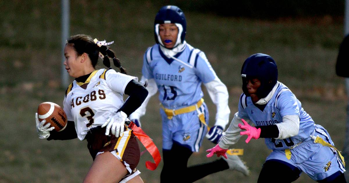Jacobs’ 1st flag football season comes to an end against Guilford in ...