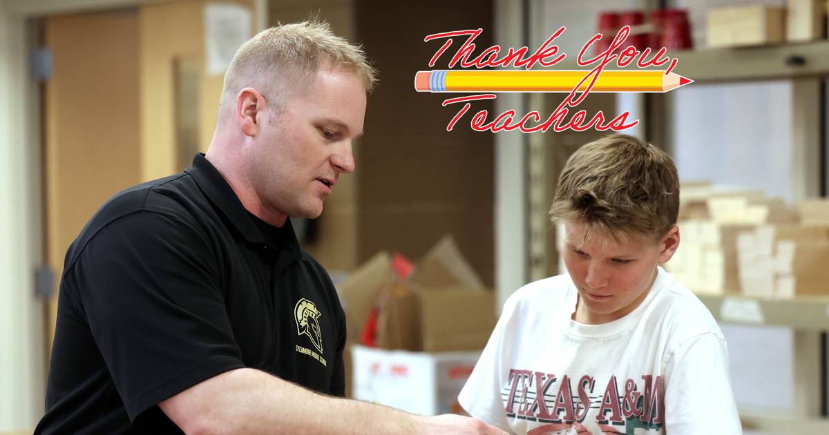 Sycamore STEM teacher transforms middle school shop classes – Shaw Local