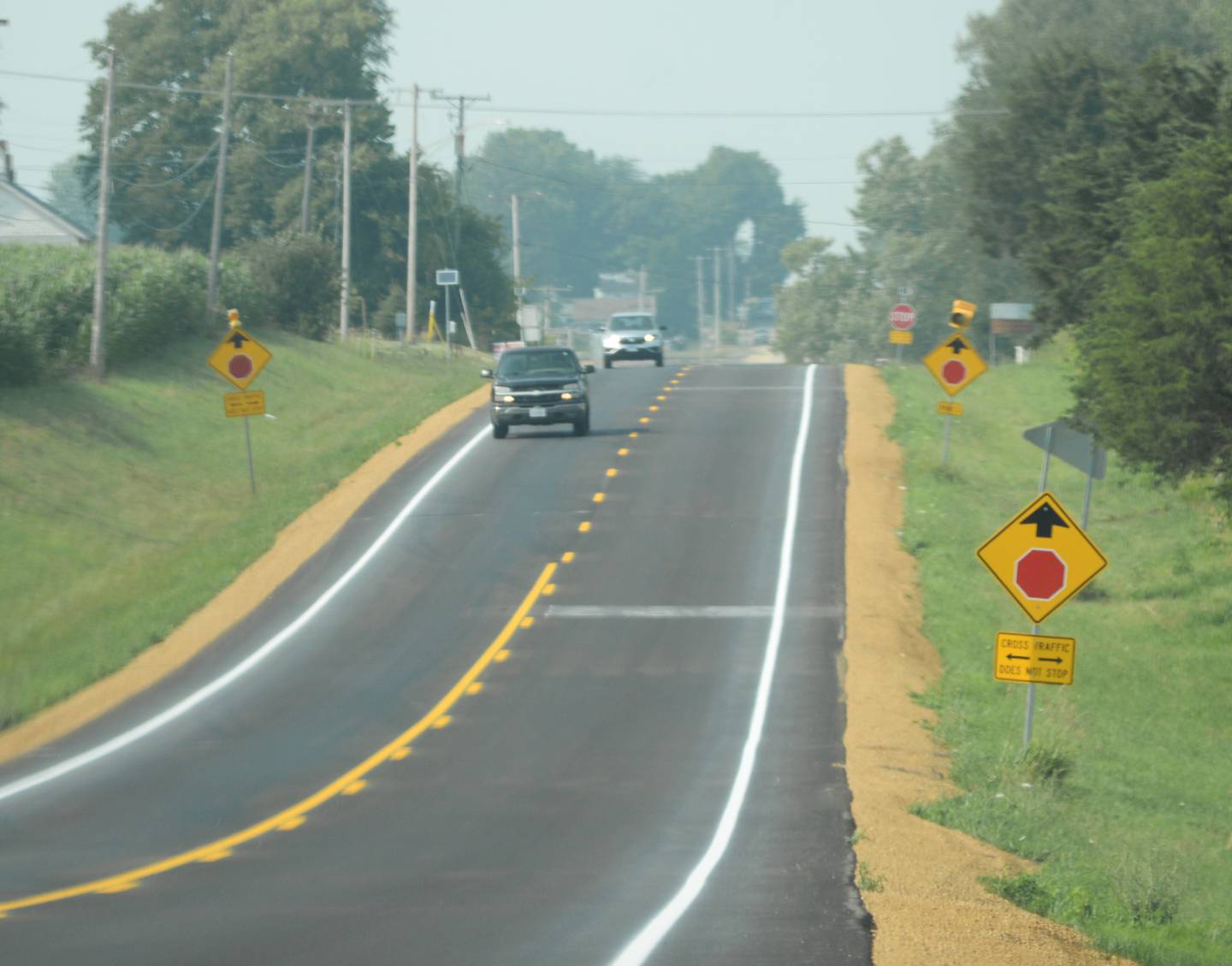 Rumble strips installed at intersection where fatal crashes happened ...