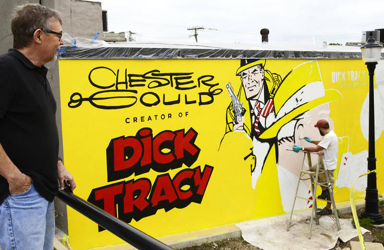 Woodstock pedway mural underway – Shaw Local