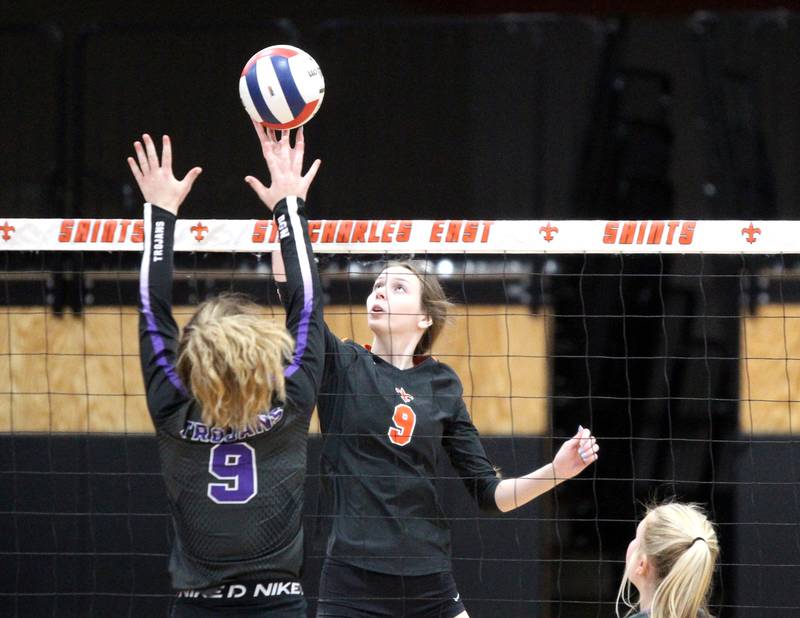 Photos: St. Charles East vs. Downers Grove North Volleyball – Shaw Local