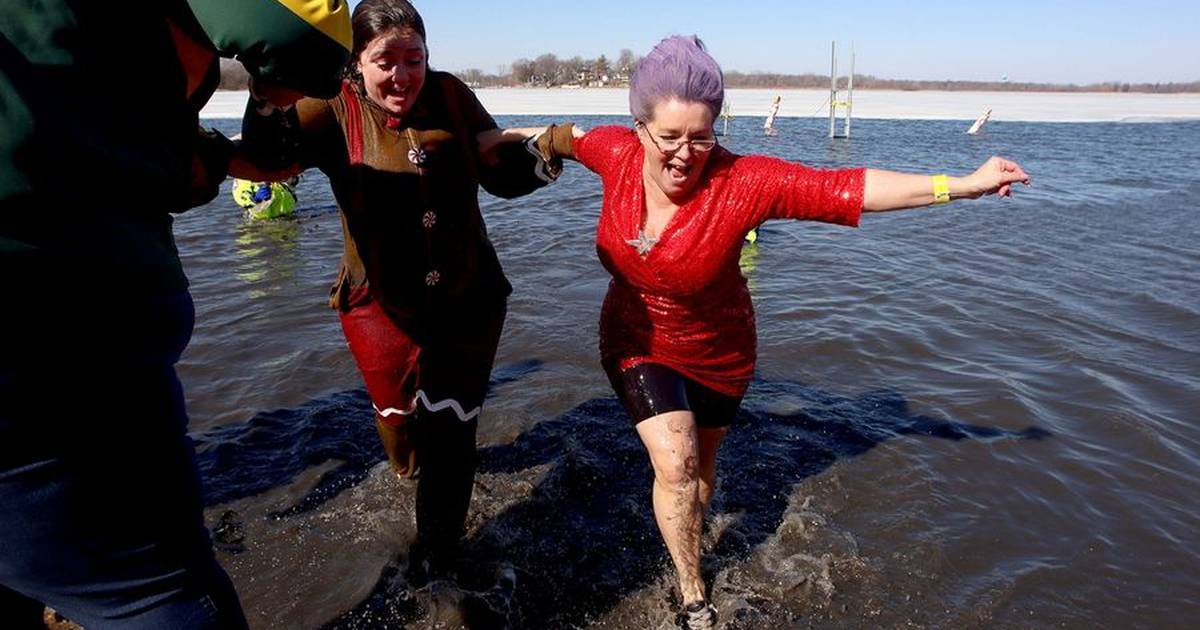 ‘Imagine a billion ice cubes hitting you at once’: Polar Plunge returns ...