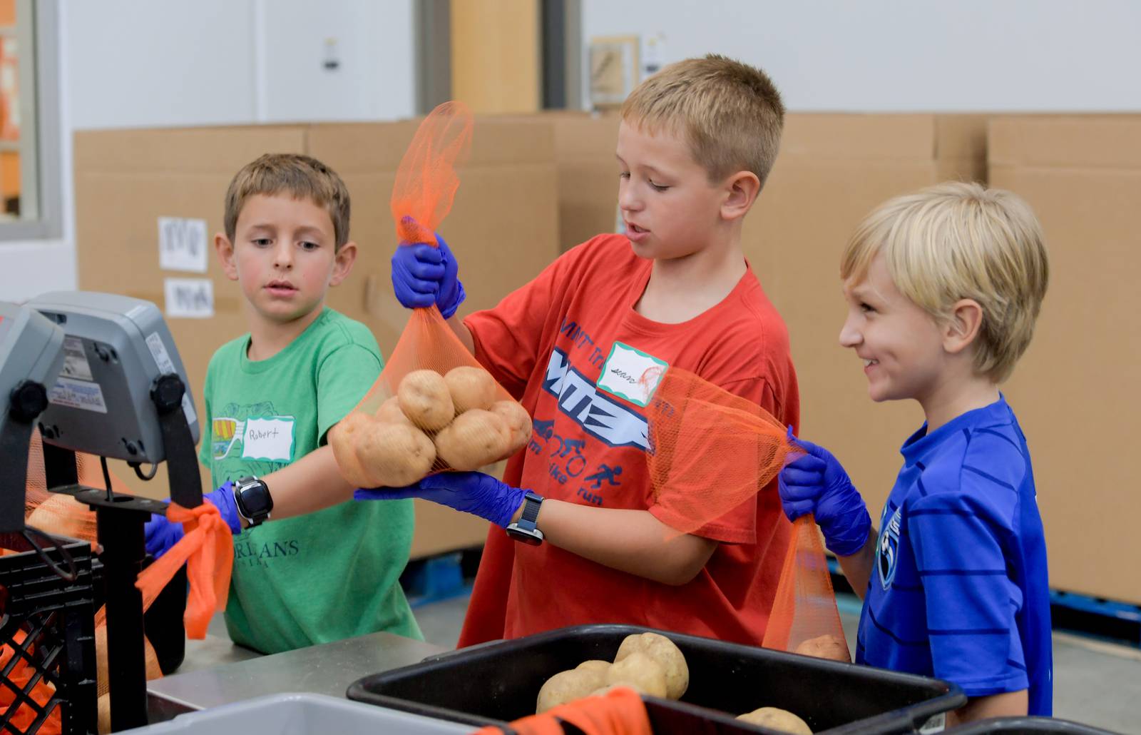 St. Charles boy celebrates 9th birthday by packing potatoes at Northern ...