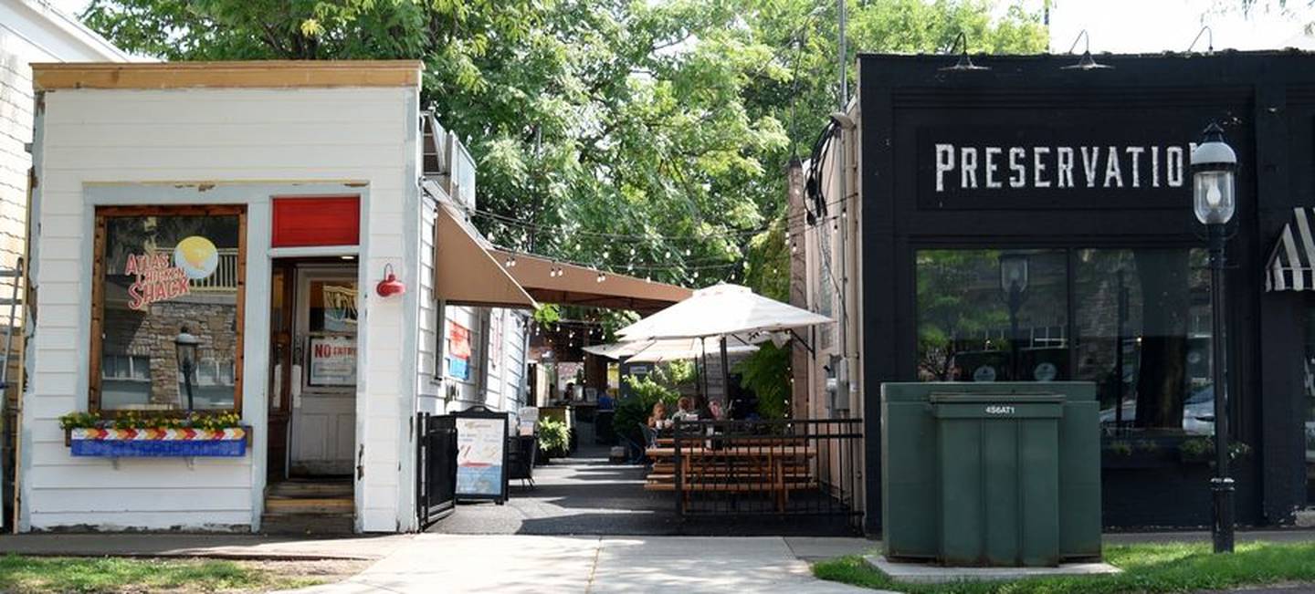 Funky little shack: The home to Atlas Chicken Shack in Geneva ...