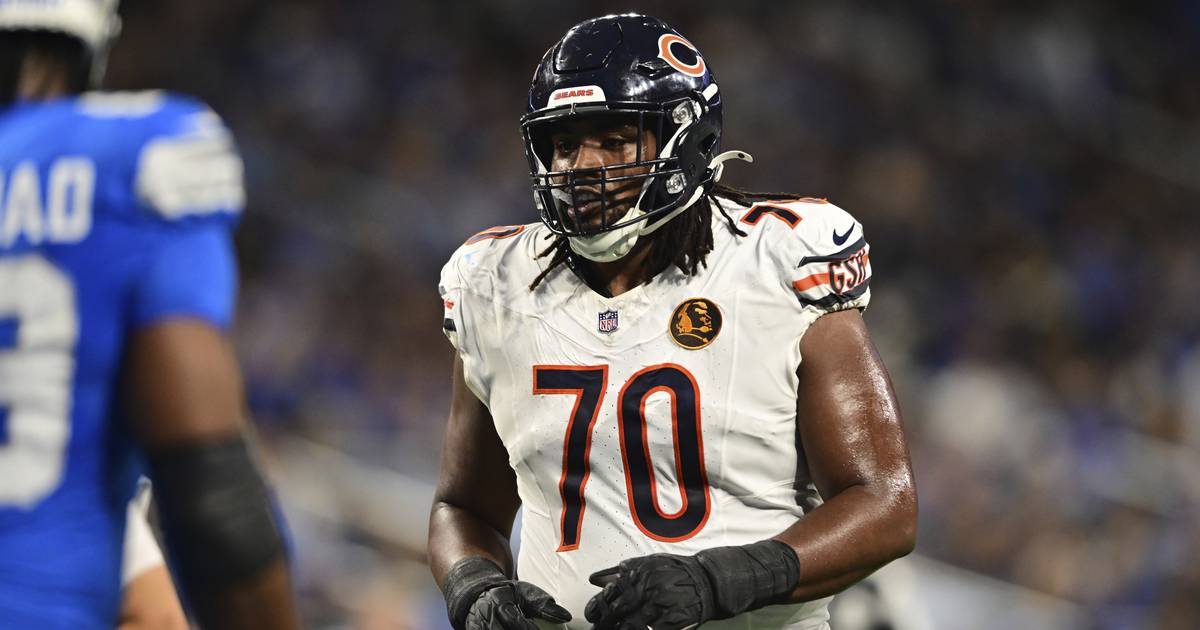 Top Chicago Bears position battles to watch in 2025: No. 1 left tackle ...
