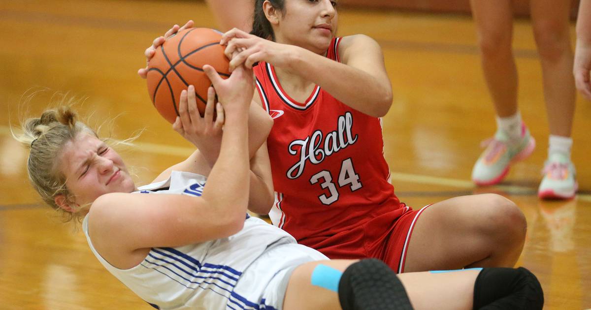Photos: Hall vs. Princeton girls basketball in the Princeton Holiday ...