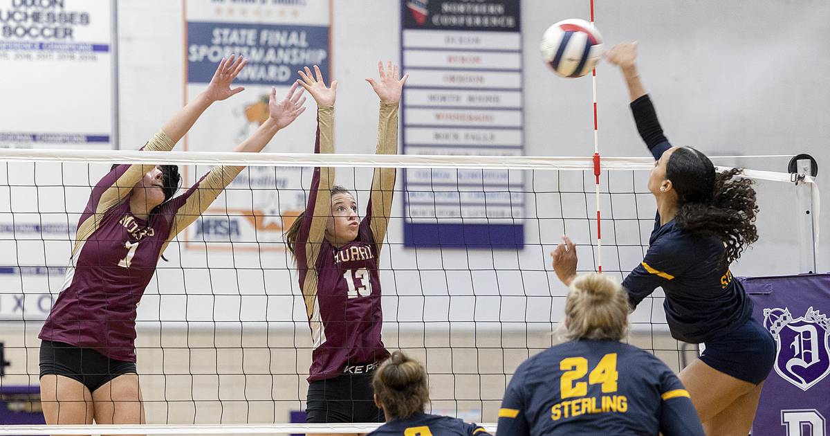 Volleyball: Morris finds its groove to top Sterling in regional ...