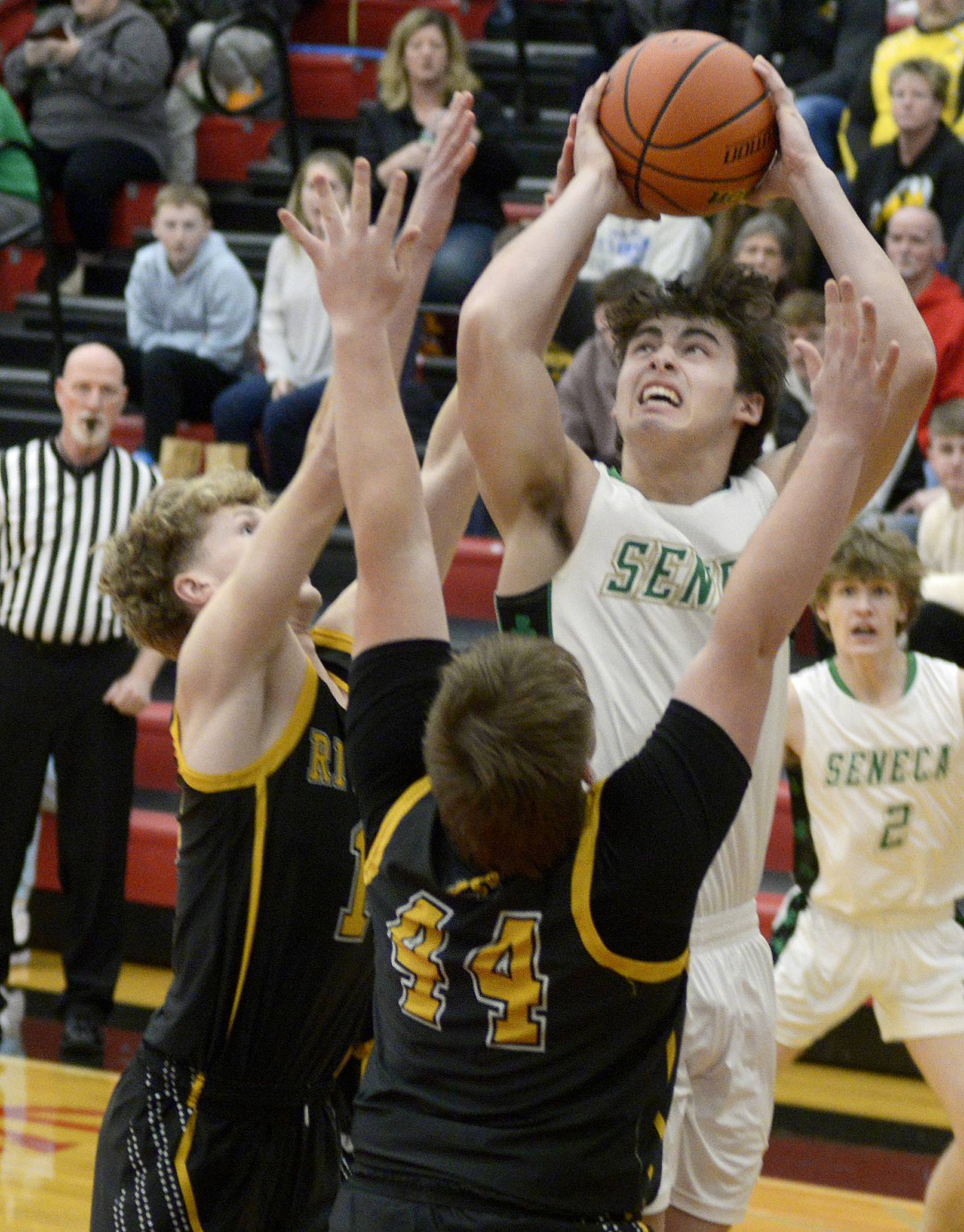 Photos: Seneca vs Riverdale boys basketball in the Class 2A regional ...