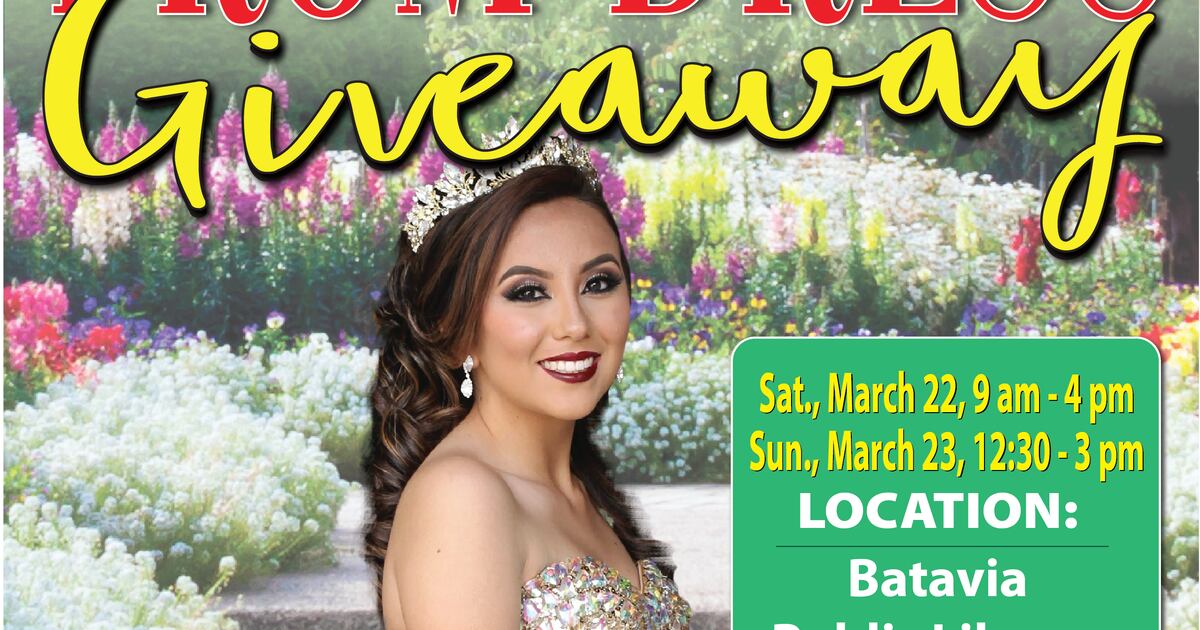 CHIP IN Batavia and Batavia Public Library to host Prom Dress Giveaway ...