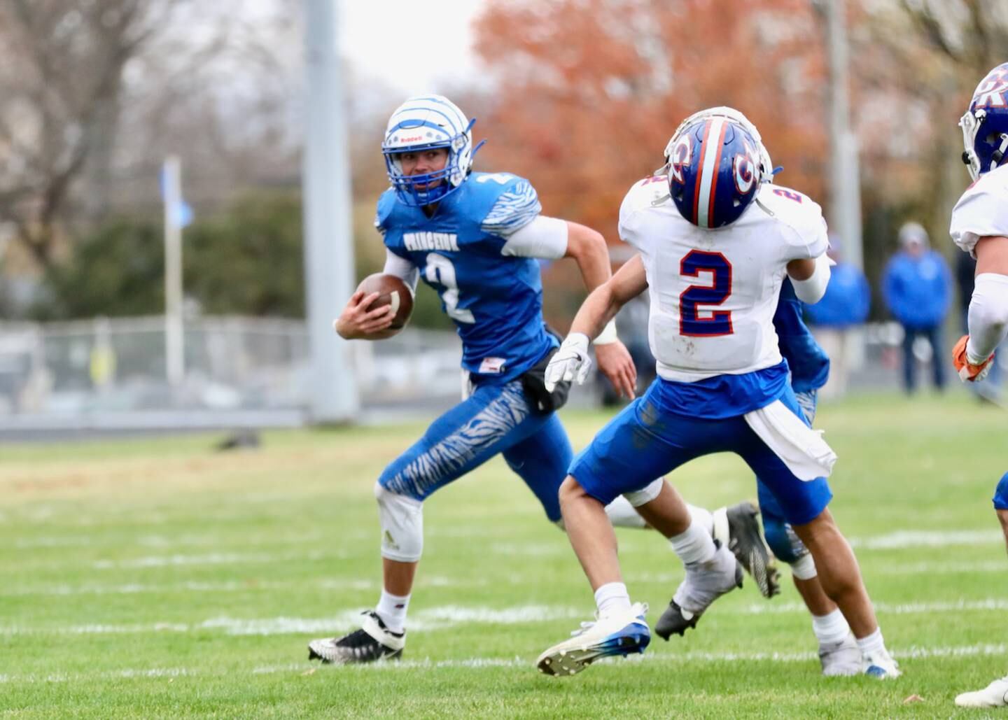 Augie Christiansen, Princeton defense put the block on Genoa-Kingston ...