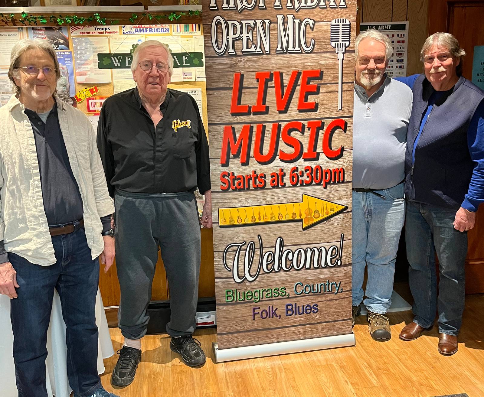 Next First Fridays open mic is April 7 at the Oregon VFW – Shaw Local