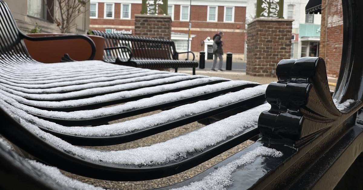 Photos: First snowfall of the season in the Illinois Valley – Shaw Local