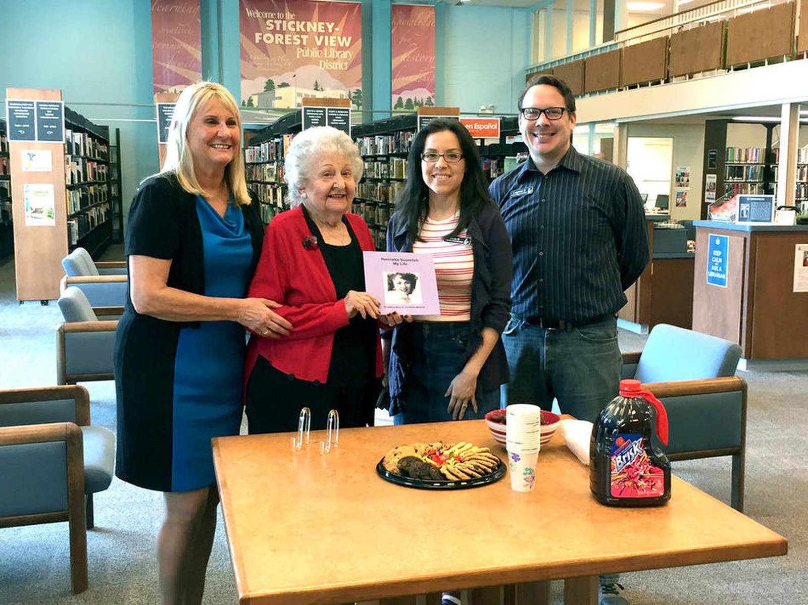 Stickney-Forest View library receives biography on 90-year-old resident ...