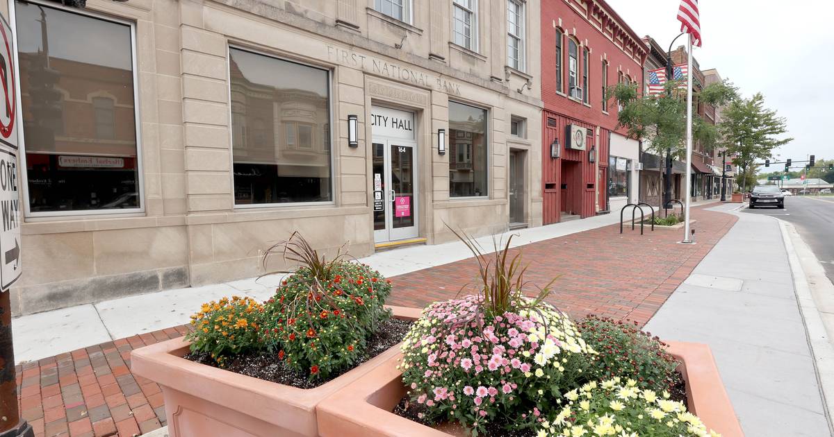 Photos: Downtown DeKalb construction finishes just in time for Corn ...