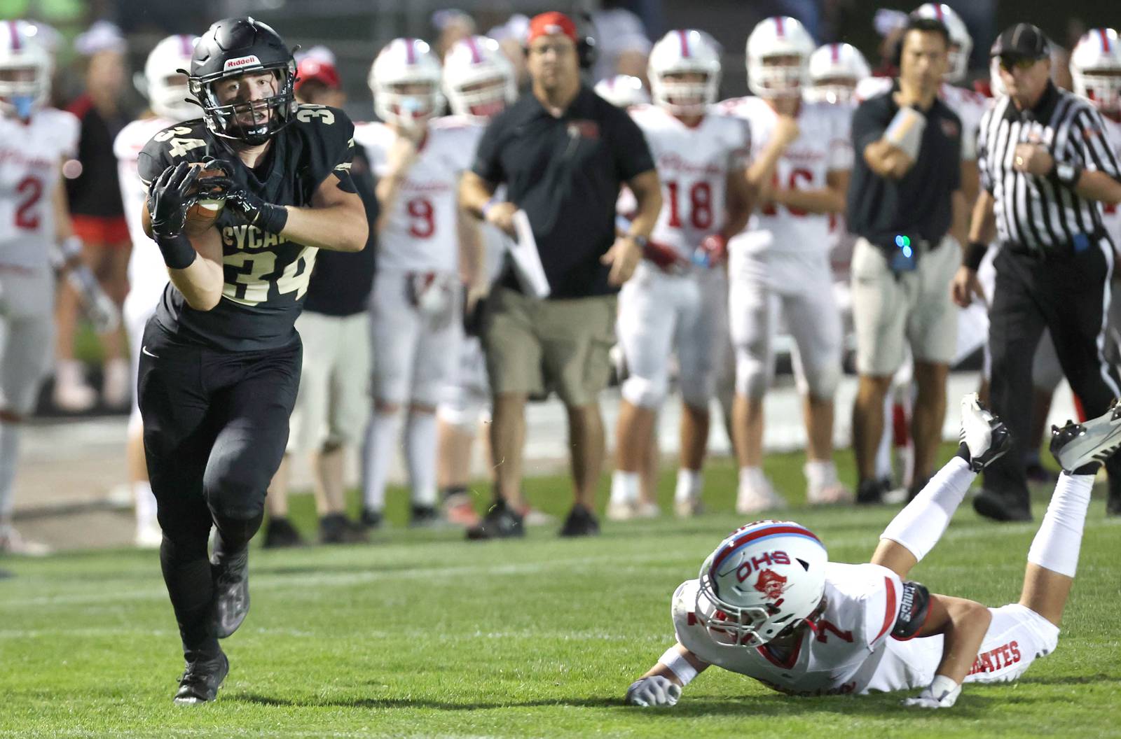 Sycamore strikes early and often in 54-20 triumph over Ottawa – Shaw Local