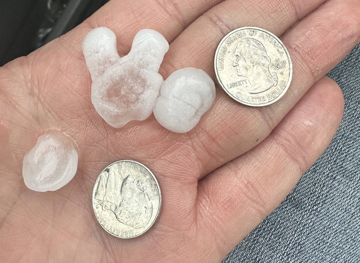 Rain, large hail made for a stormy Election Day – Shaw Local