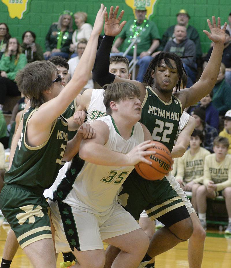 Photos: Seneca vs Bishop McNamara boys basketball in the Class 2A ...