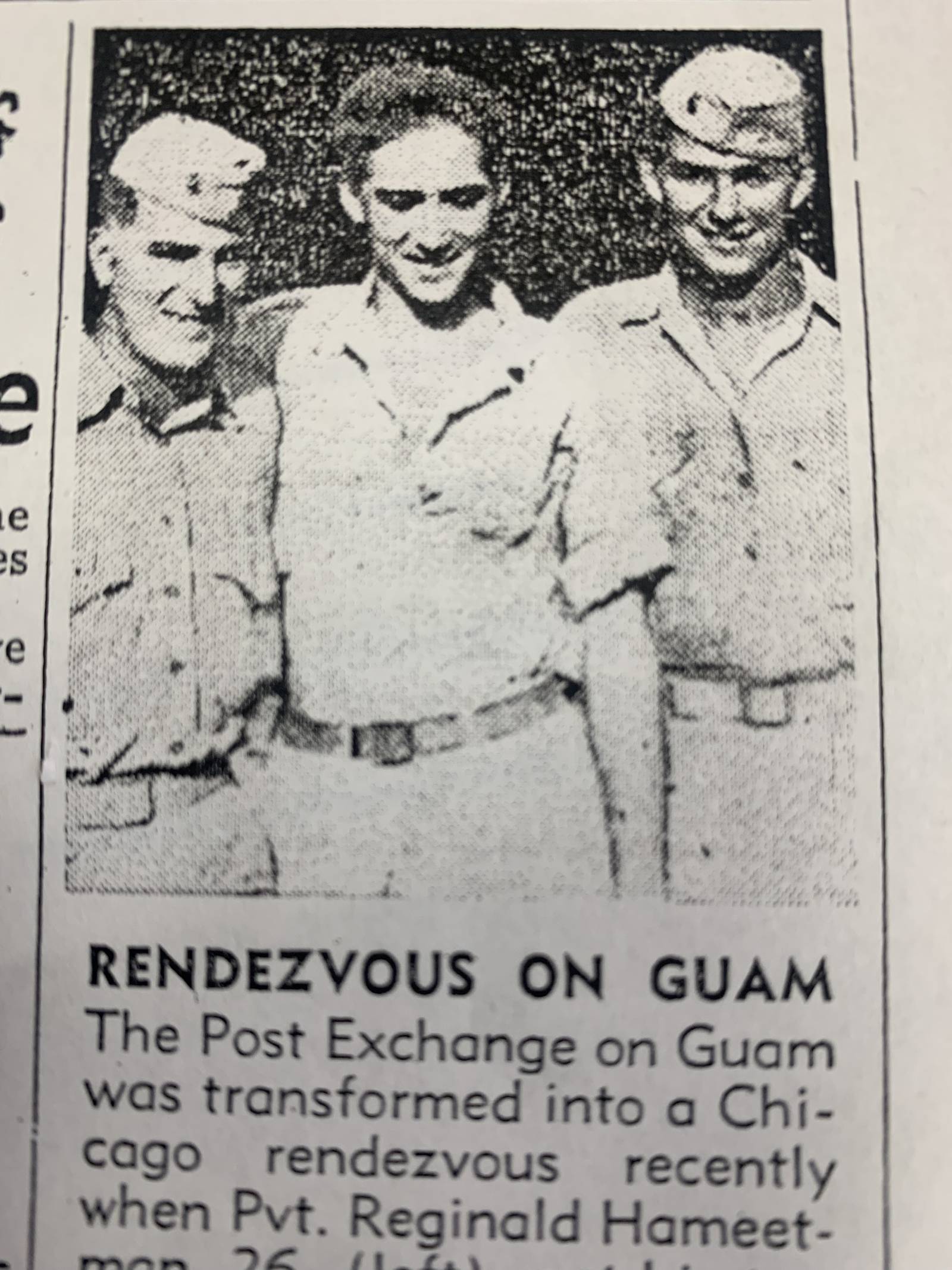 Brothers’ reunion comes unexpectedly during World War II – Shaw Local