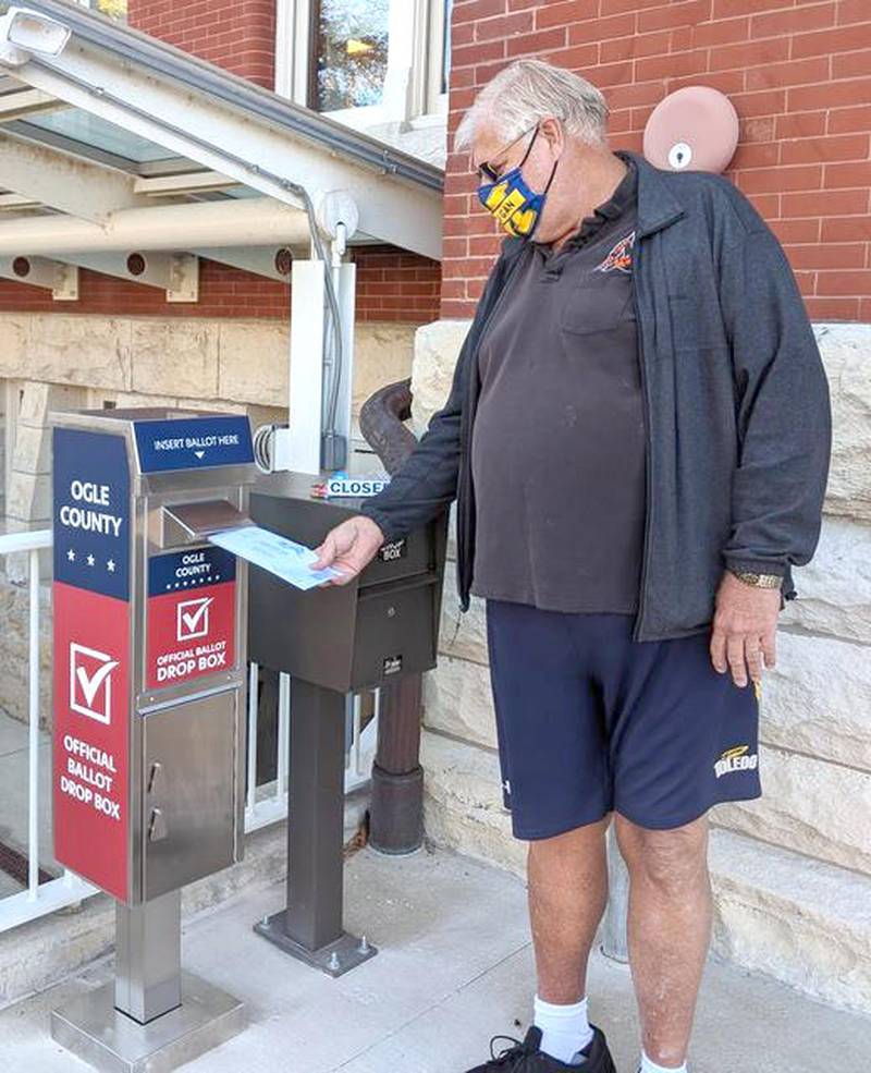 Drop-off ballot box installed by courthouse – Shaw Local