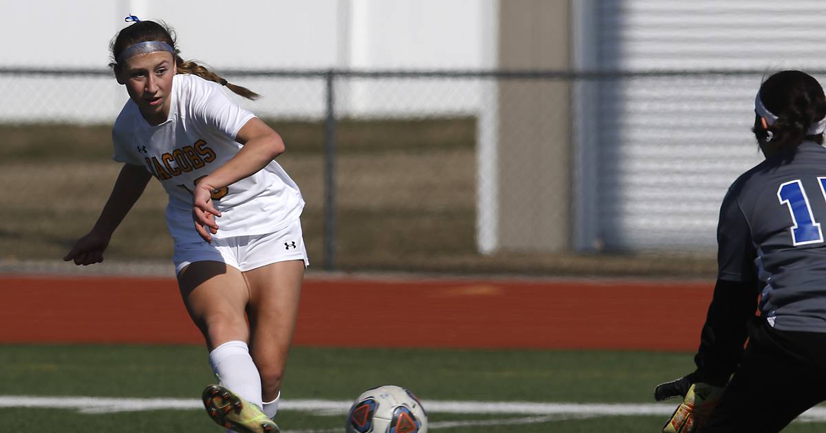 Girls soccer: Jacobs’ Gabby Wojtarowicz scores 22 goals in first 7 ...