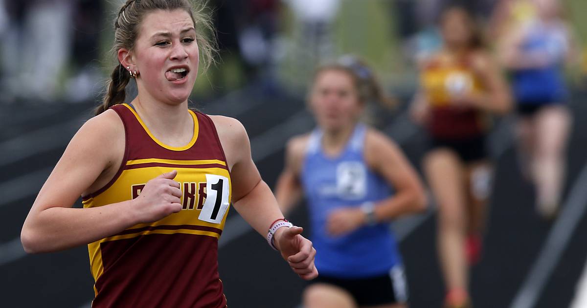 Girls track and field: Alexia Spatz, Angelina Gersch lead Richmond ...