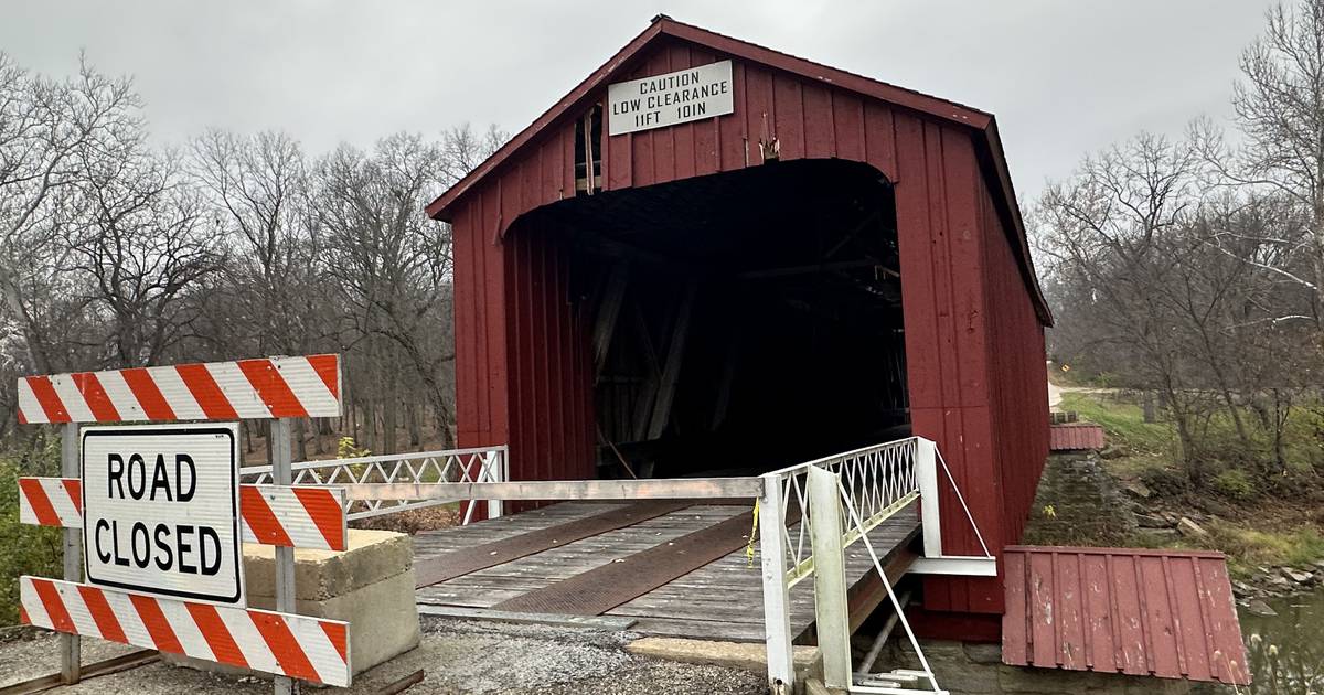 A year after crash, Red Covered Bridge in Princeton awaits plan ...