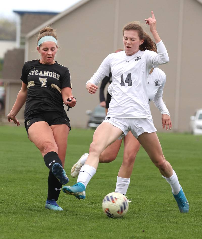 Photos: Kaneland, Sycamore girls soccer meet in conference matchup ...