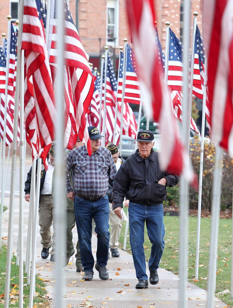 Photos: DeKalb County Courthouse 24 Hour Veterans Vigil begins with ...