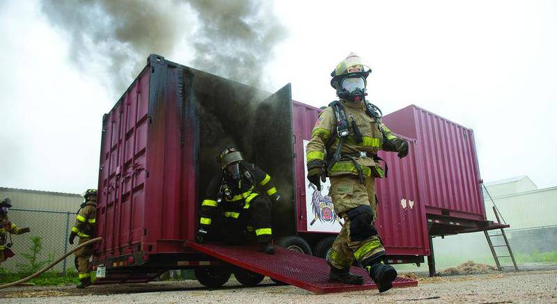 Fierce, fast and deadly: Firefighters learn the dangers over flashovers ...