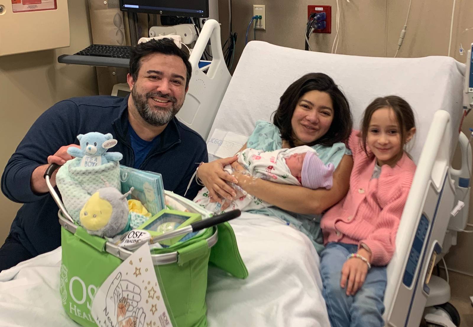Streator family has OSF St. Elizabeth’s 1st baby of 2023 – Shaw Local