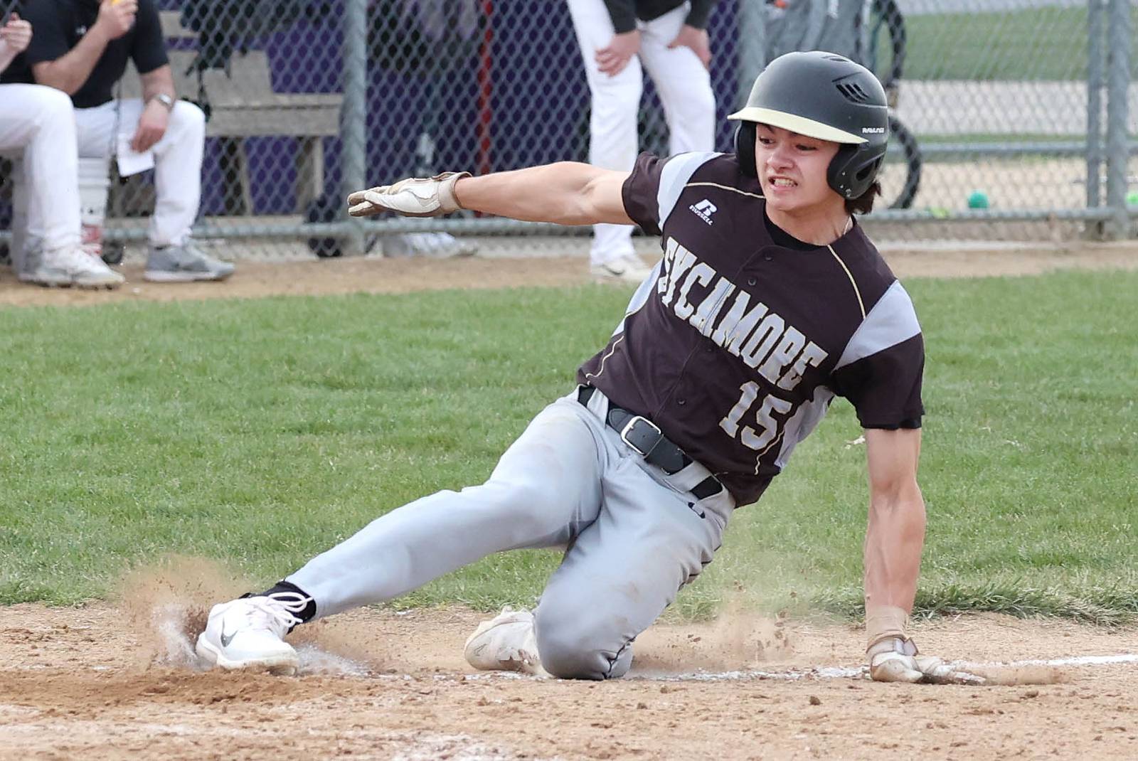 Photos: Sycamore baseball knocks off Rochelle – Shaw Local