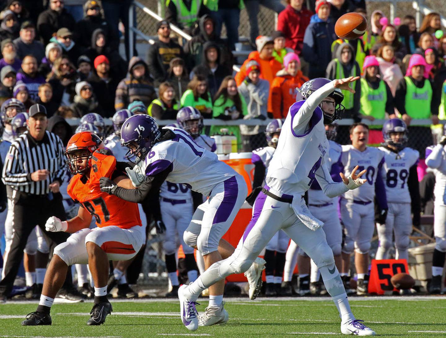 Nate Pedraza, Rolling Meadows 'D' dominant at Wheaton Warrenville South ...