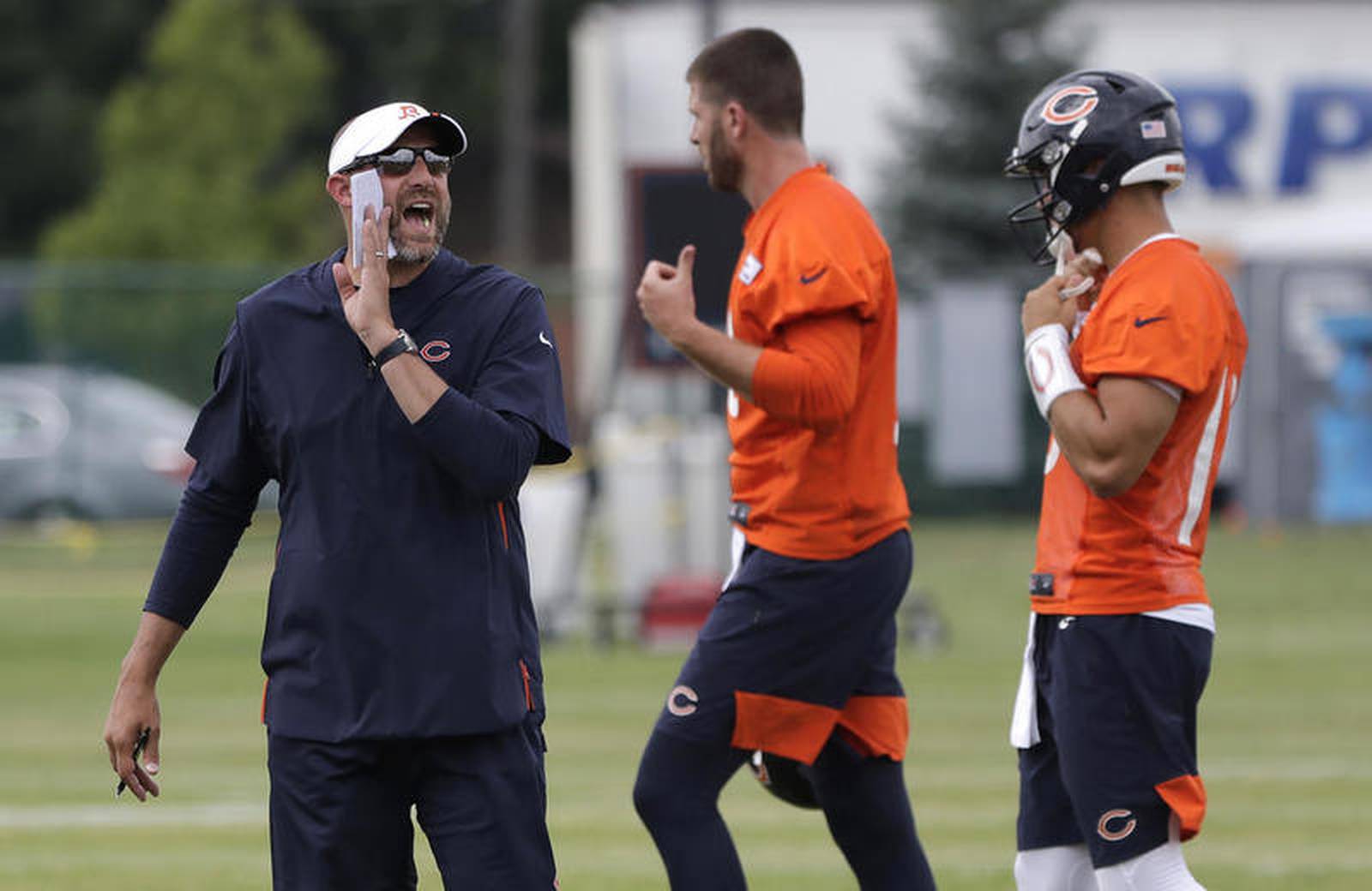 Hub Arkush: Finally decoding Bears coach Matt Nagy's practice idea ...