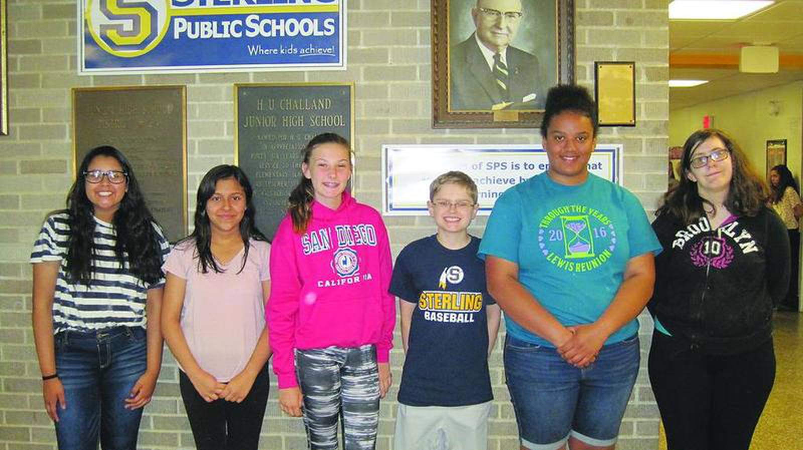 Challand Middle School announces May Students of the Month – Shaw Local