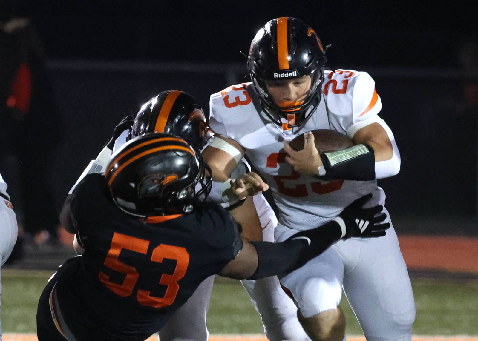 Lincoln-Way West stays perfect with win at DeKalb despite Davon Grant setting receiving record ...
