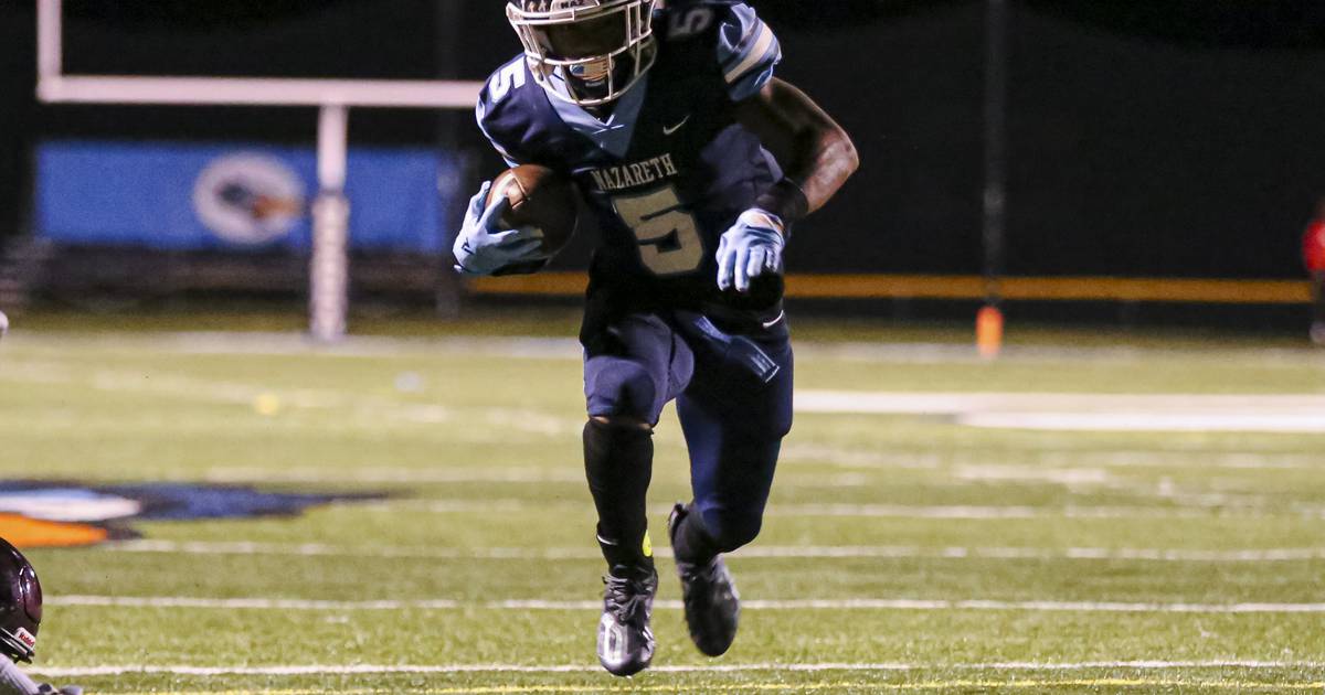 Kaleb Miller, Nazareth cap off season turnaround, blow out Benet to seal playoff bid – Shaw Local