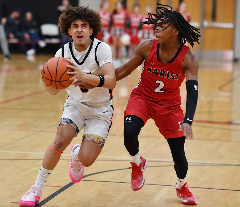 Photos: Benet vs. Marist boys varsity basketball – Shaw Local