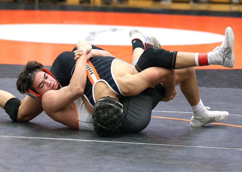 Photos: Area wrestlers take part in IHSA Class 3A regional at DeKalb ...