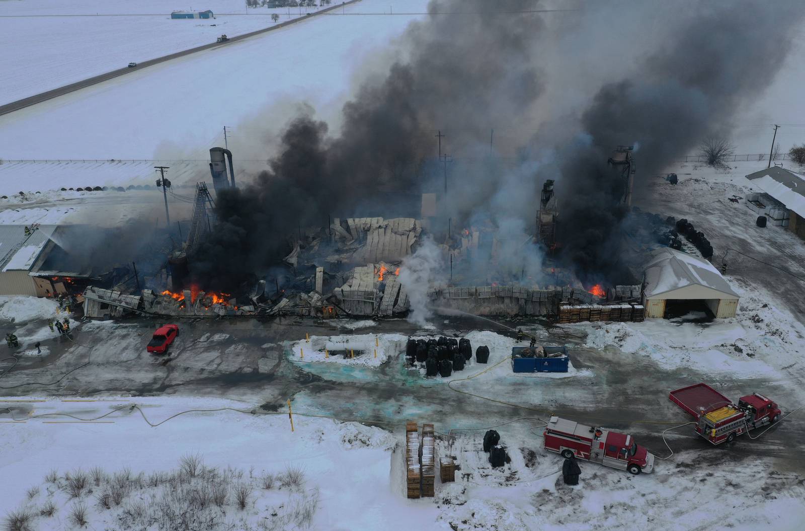 Lostant fire update: East side of company a total loss – Shaw Local