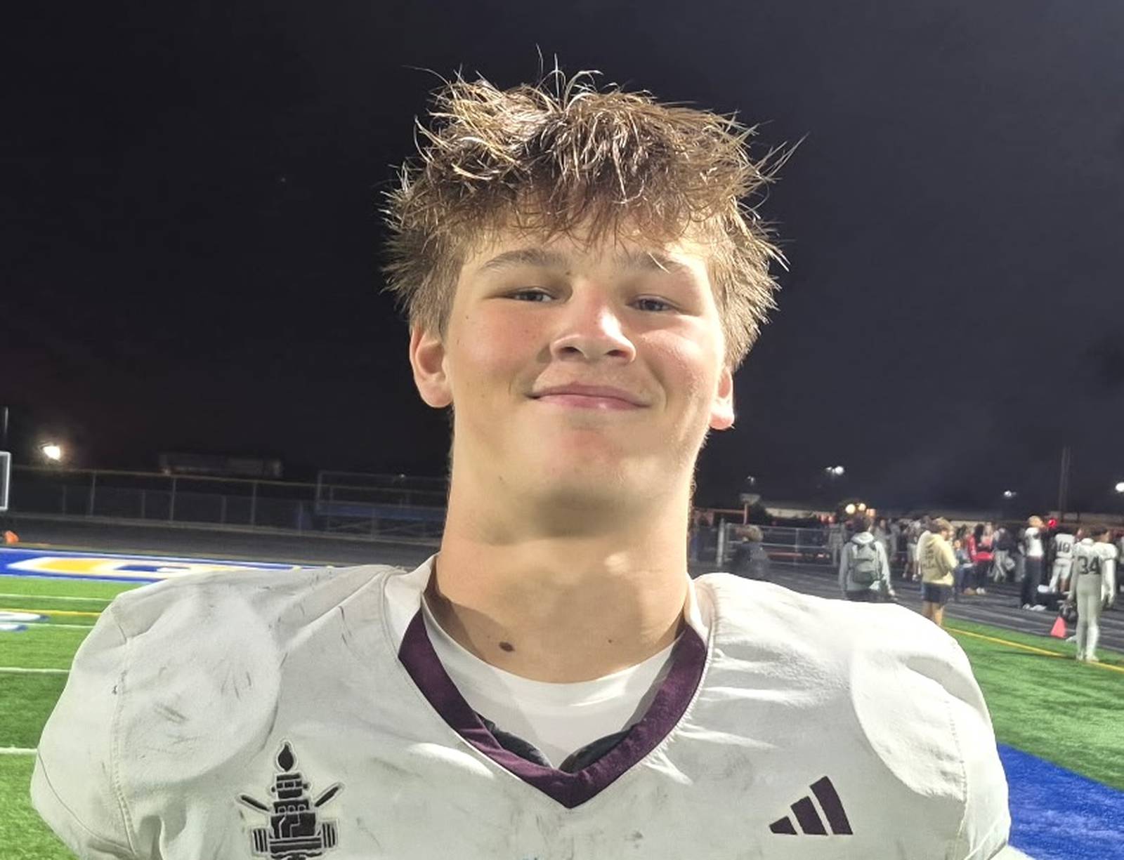 QB Brendan Mecher runs for four touchdowns, Lockport hands Sandburg its ...