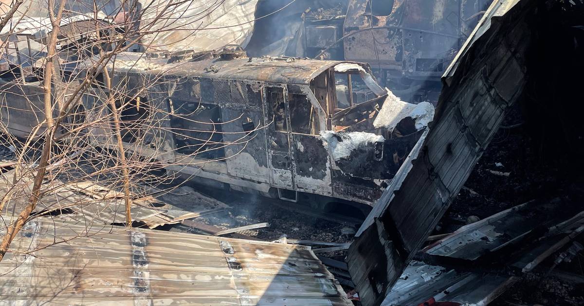 Fire destroys beloved Waterman and Western Railroad train and its ...