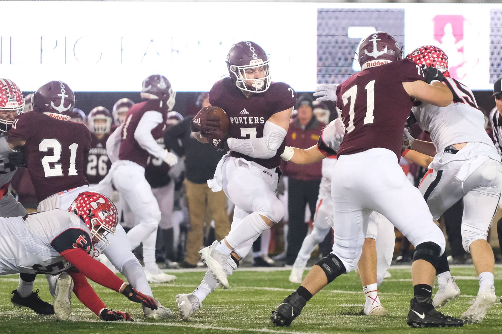 Lockport’s Ty Schultz ends career with big night in Class 8A state ...